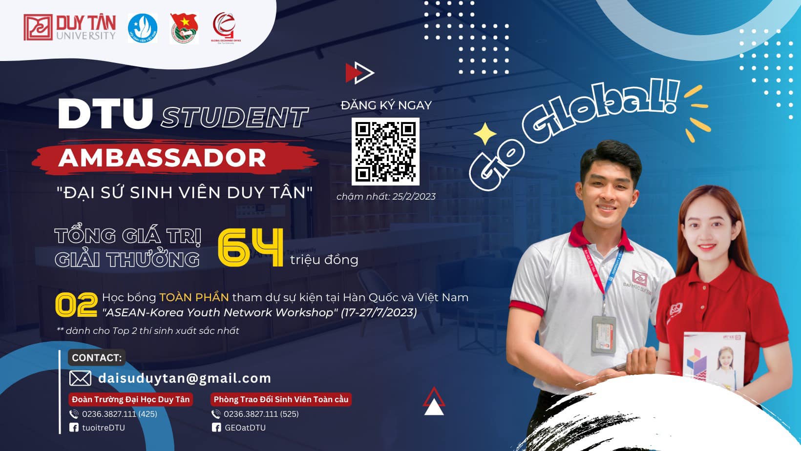 THAM GIA CUỘC THI "ĐẠI SỨ SINH VIÊN DUY TÂN - DTU STUDENT AMBASSADOR ...